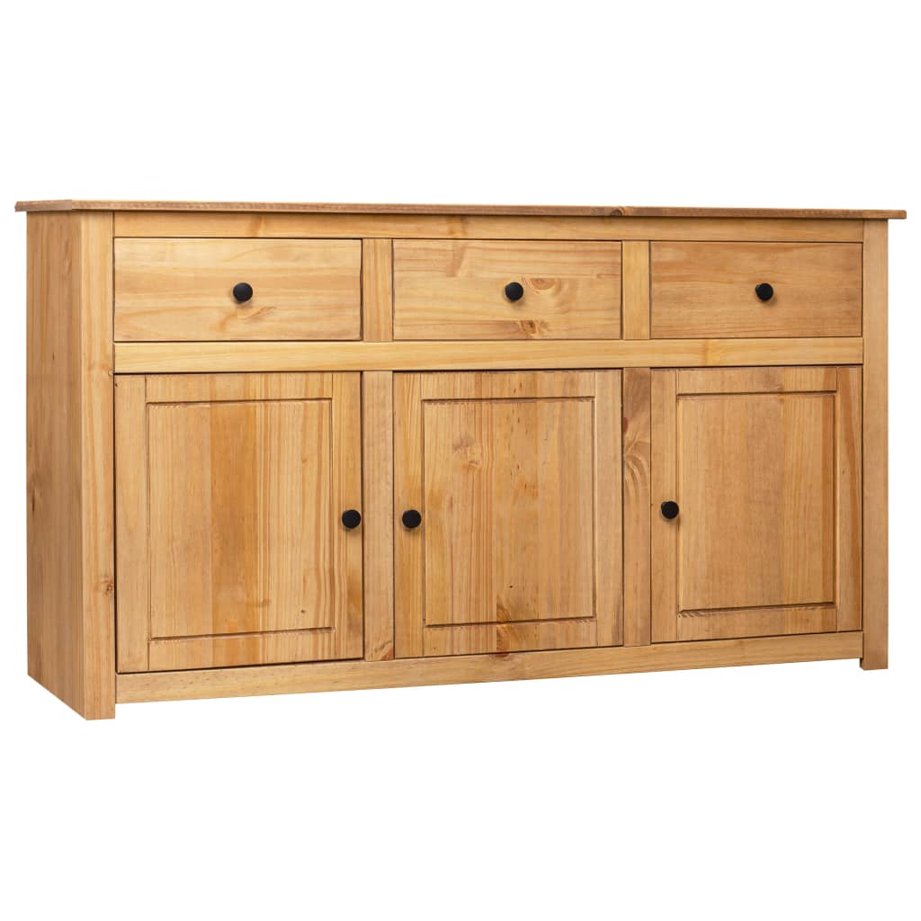 Buffet 135x40x80 cm Pin solide Assortiment Panama | Leroy Merlin