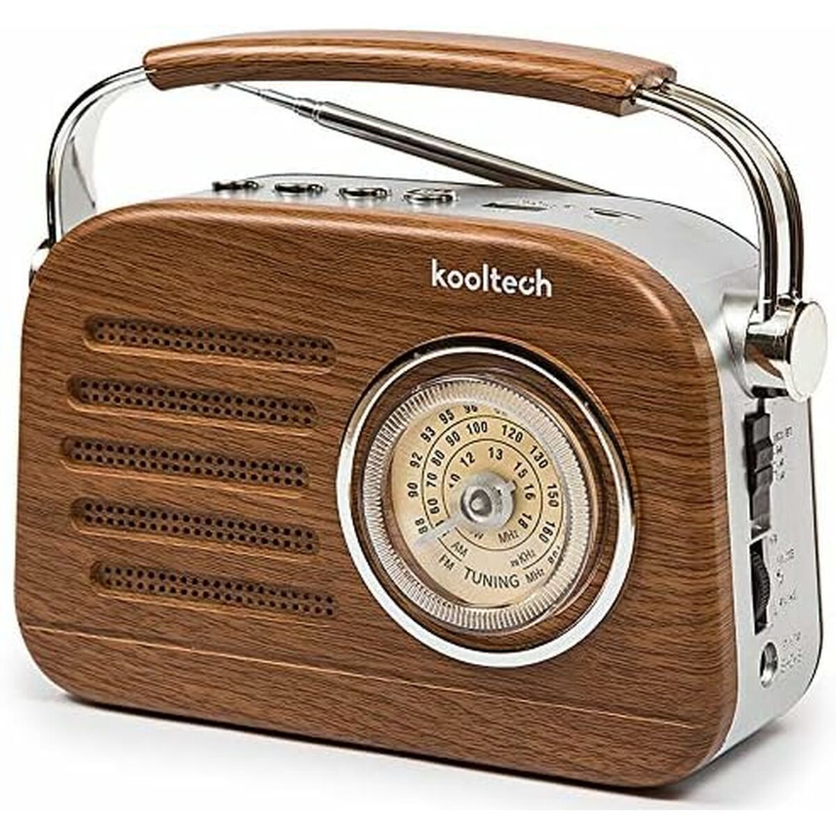 RADIO BLUETOOTH VINTAGE KOOLTECH | Leroy Merlin