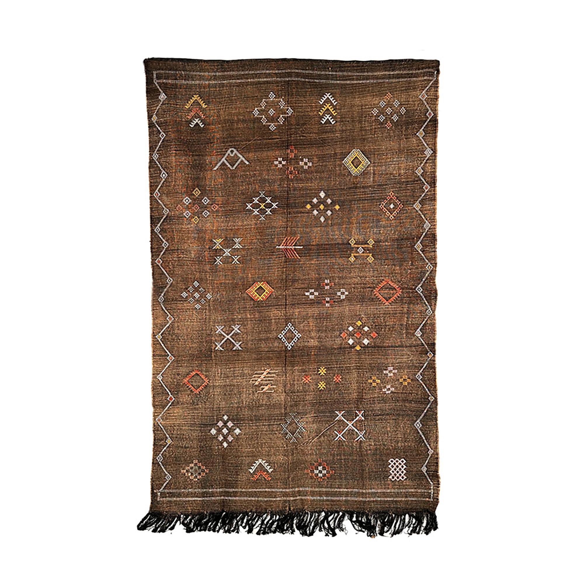 SABRA - Tapis Berbère en Soie de Cactus - Modèle A23 - Joe Sayegh ...