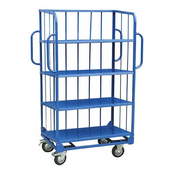 Chariot servante d'atelier - 4 plateaux 1120x610mm - Charge max 500kg ...