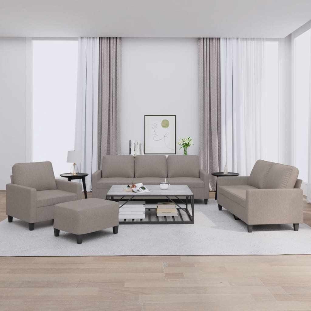Salon bas de jardin en Métal Beige 3 personnes | Leroy Merlin
