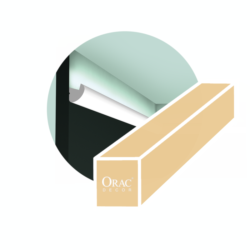 Paquete de 4 metros Perfil de diseño compacto y redondeado para la ...