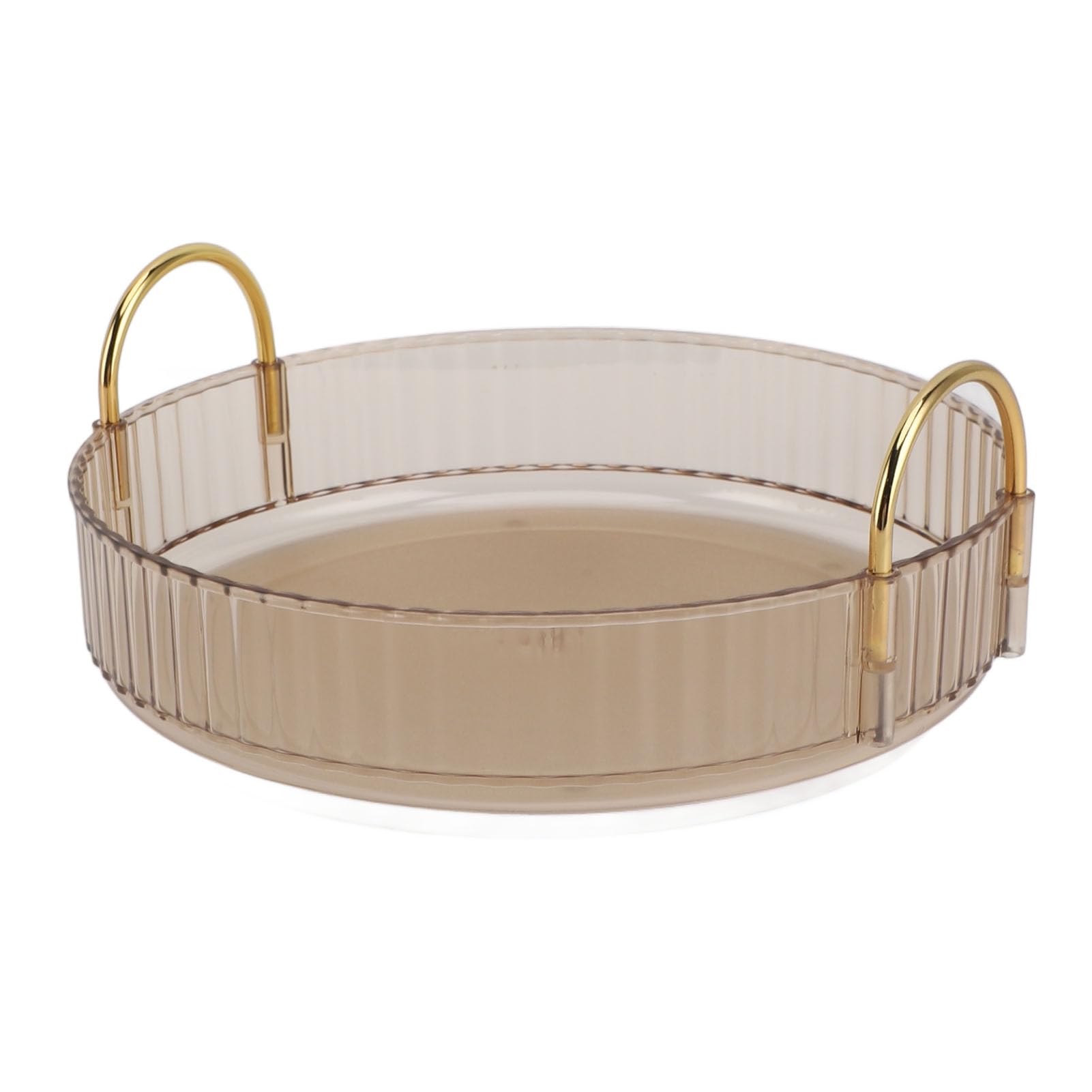 Plateau de rangement rond rotatif à 360 degrés, étanche et transparent ...