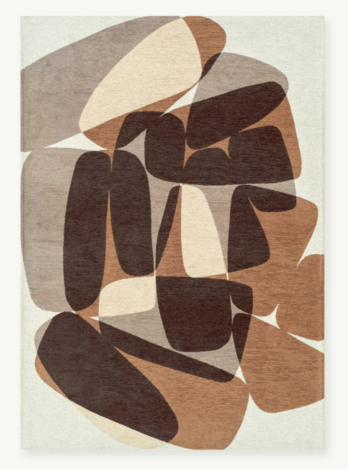 Tapis moderne tissé plat ROCKY 200x280 cm | Leroy Merlin