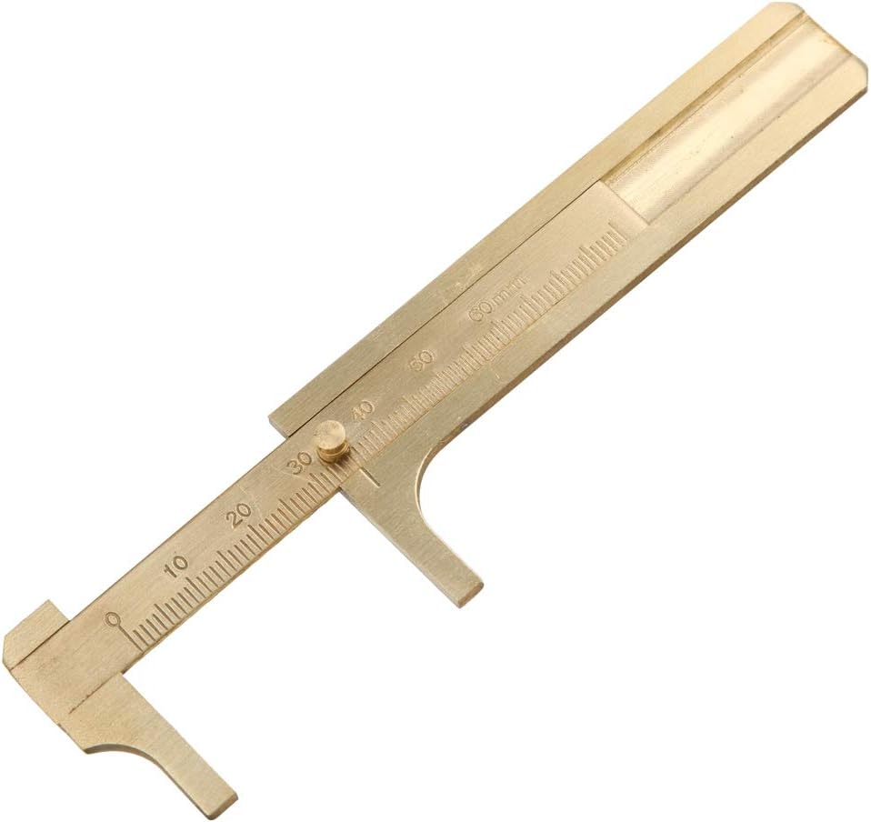 Calibrador Vernier de latón de 60 mm - Calibrador Vernier - Calibrador ...