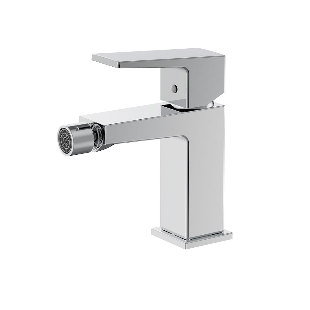 Monomando Bidé Cuomo Cromo acabado cromo, con aireador Neoperl ...