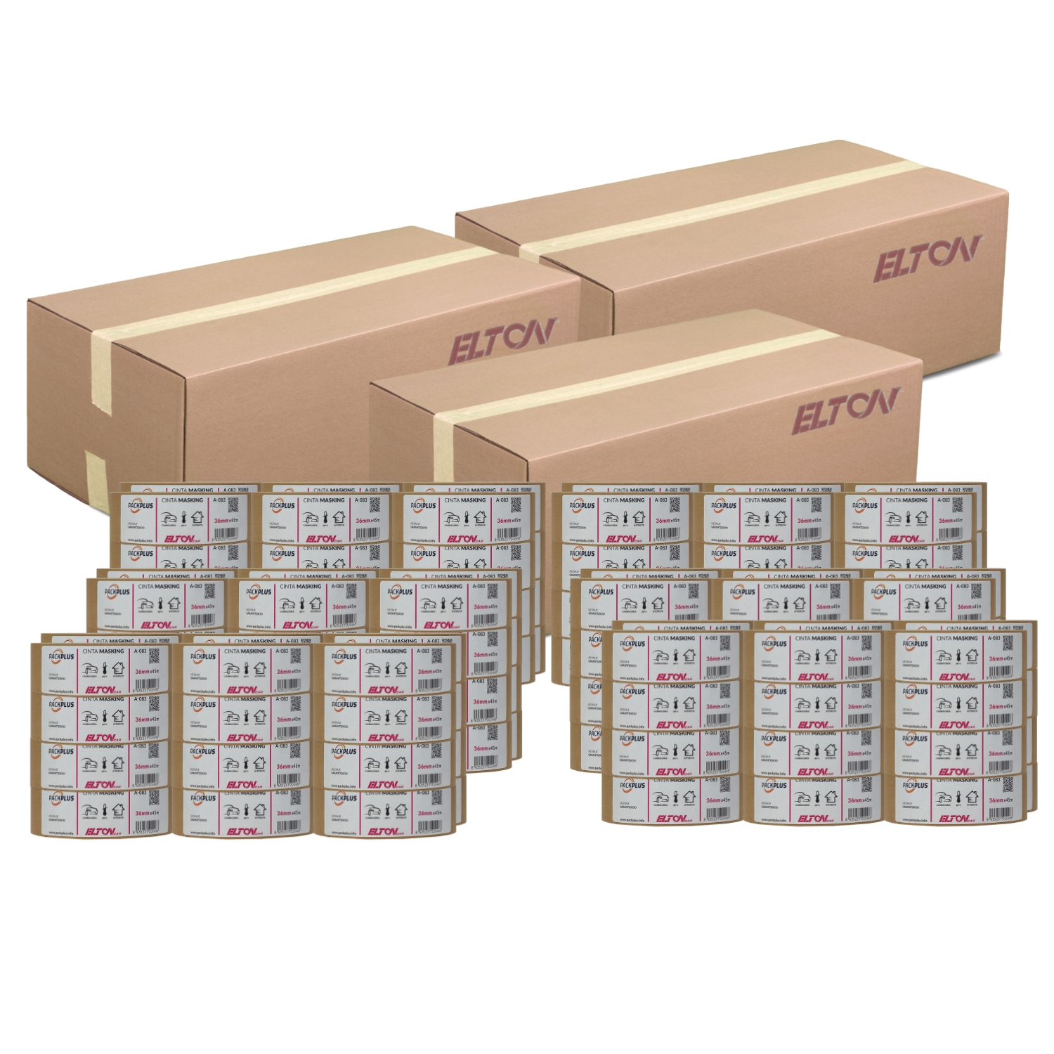 144 X Car Tape Elton Car 90º A-083 36 Mm X 45 Mts | Leroy Merlin