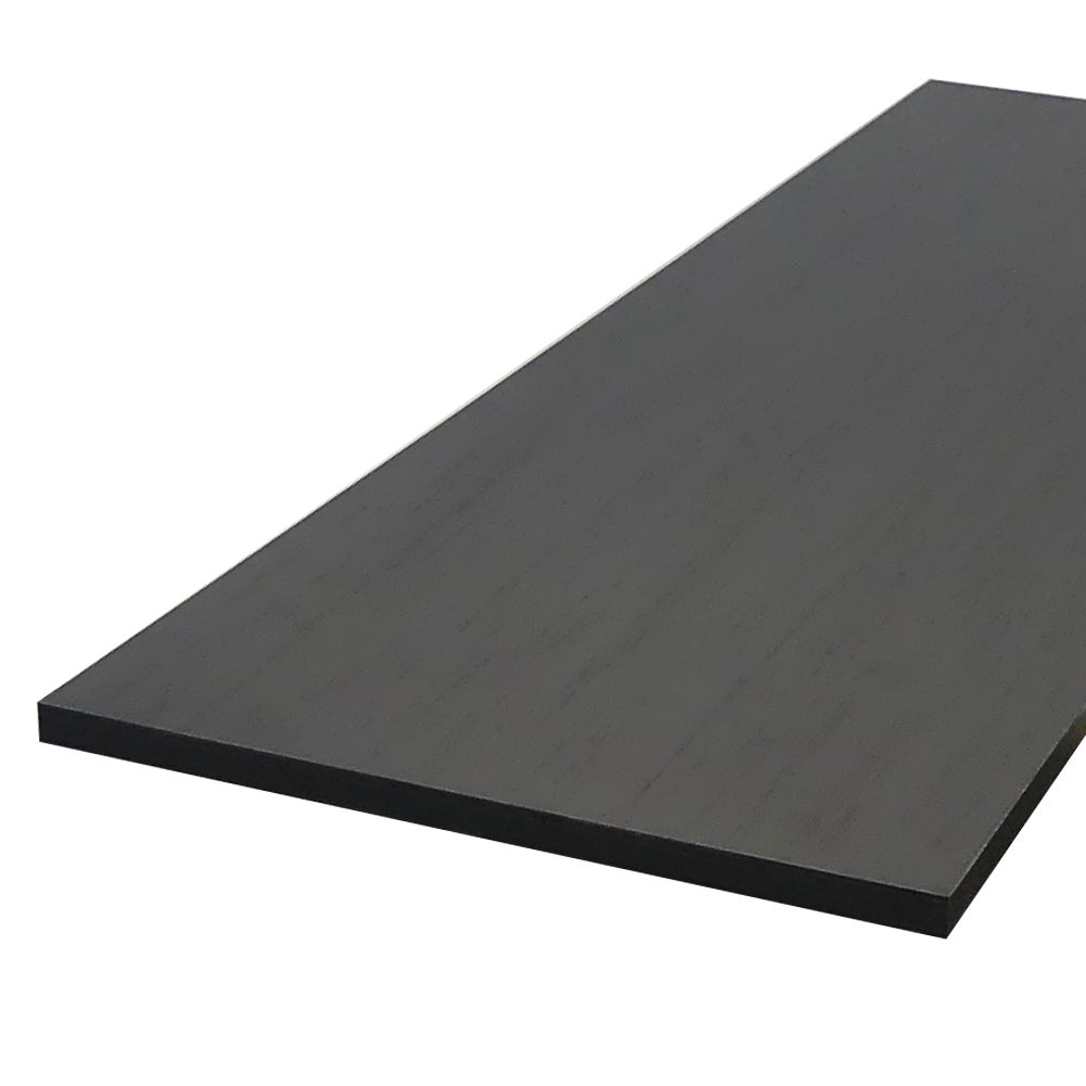 Tablette mélaminé Elegant Black 2500 x 400 x 18 mm - PEFC 70% | Leroy ...