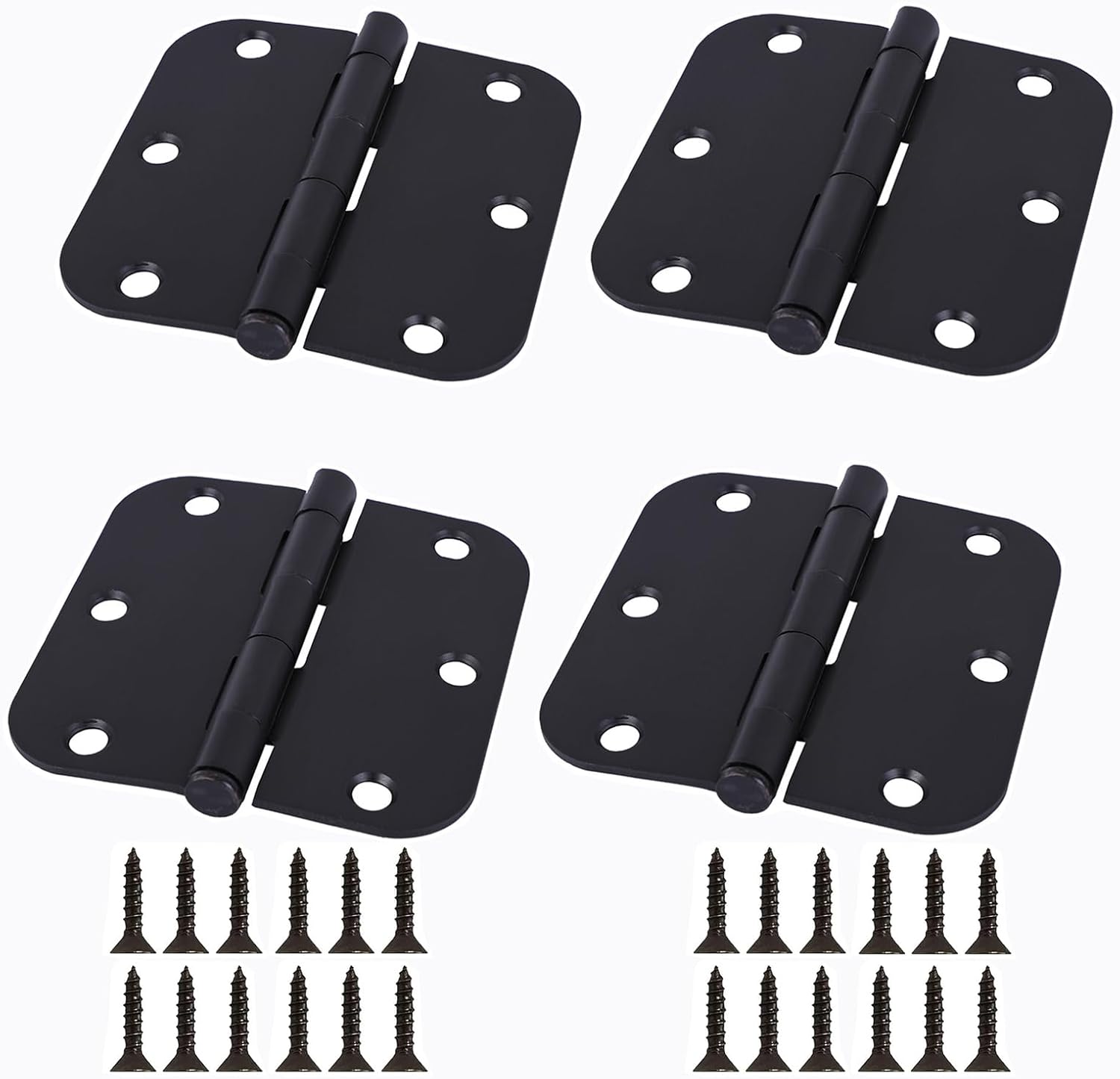 Lot de 4 3 Pouces Heavy Duty Hangar Porte Charnières Porte Sangle ...