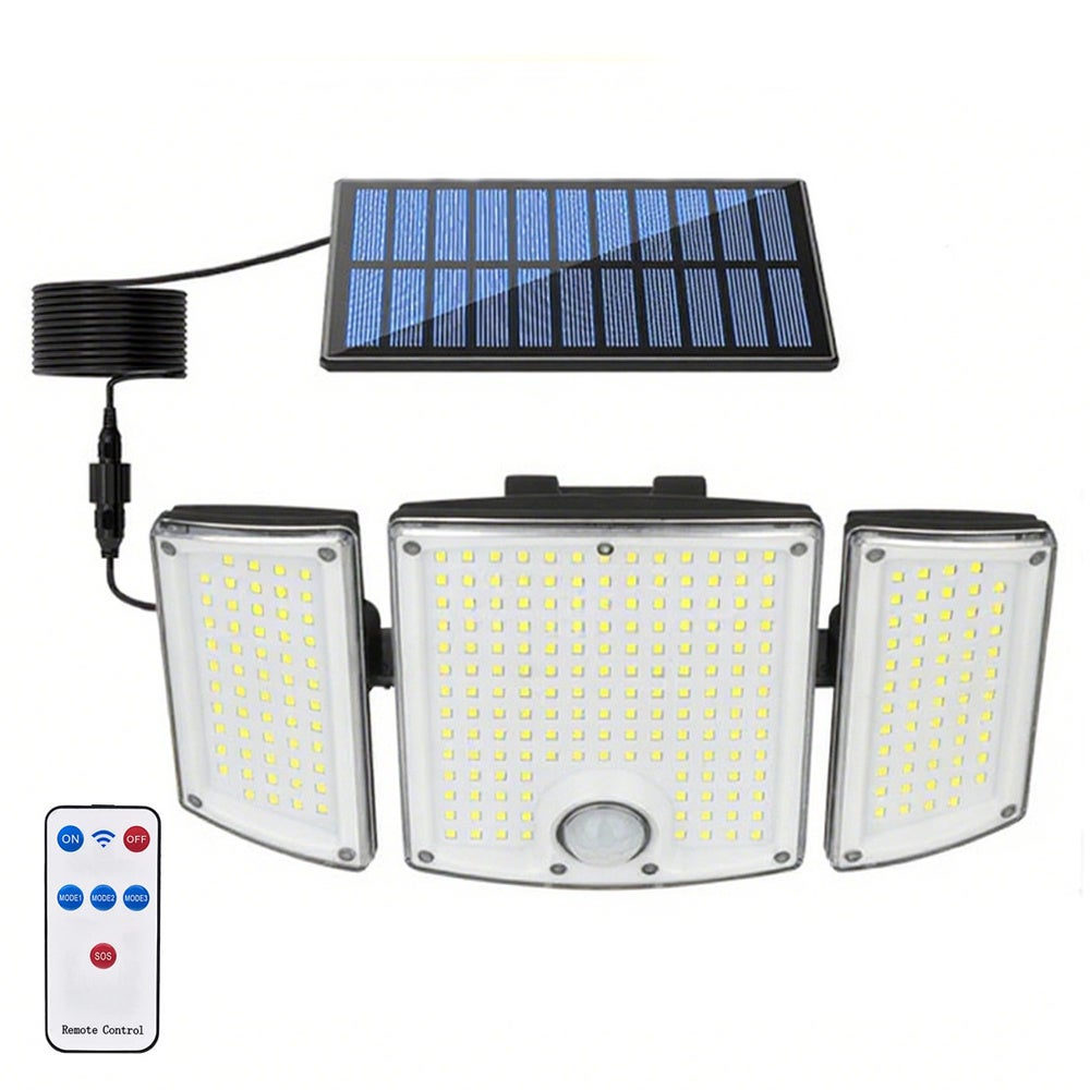 Luz solar para jardín exterior, luz blanca para patio, luz LED de calle ...