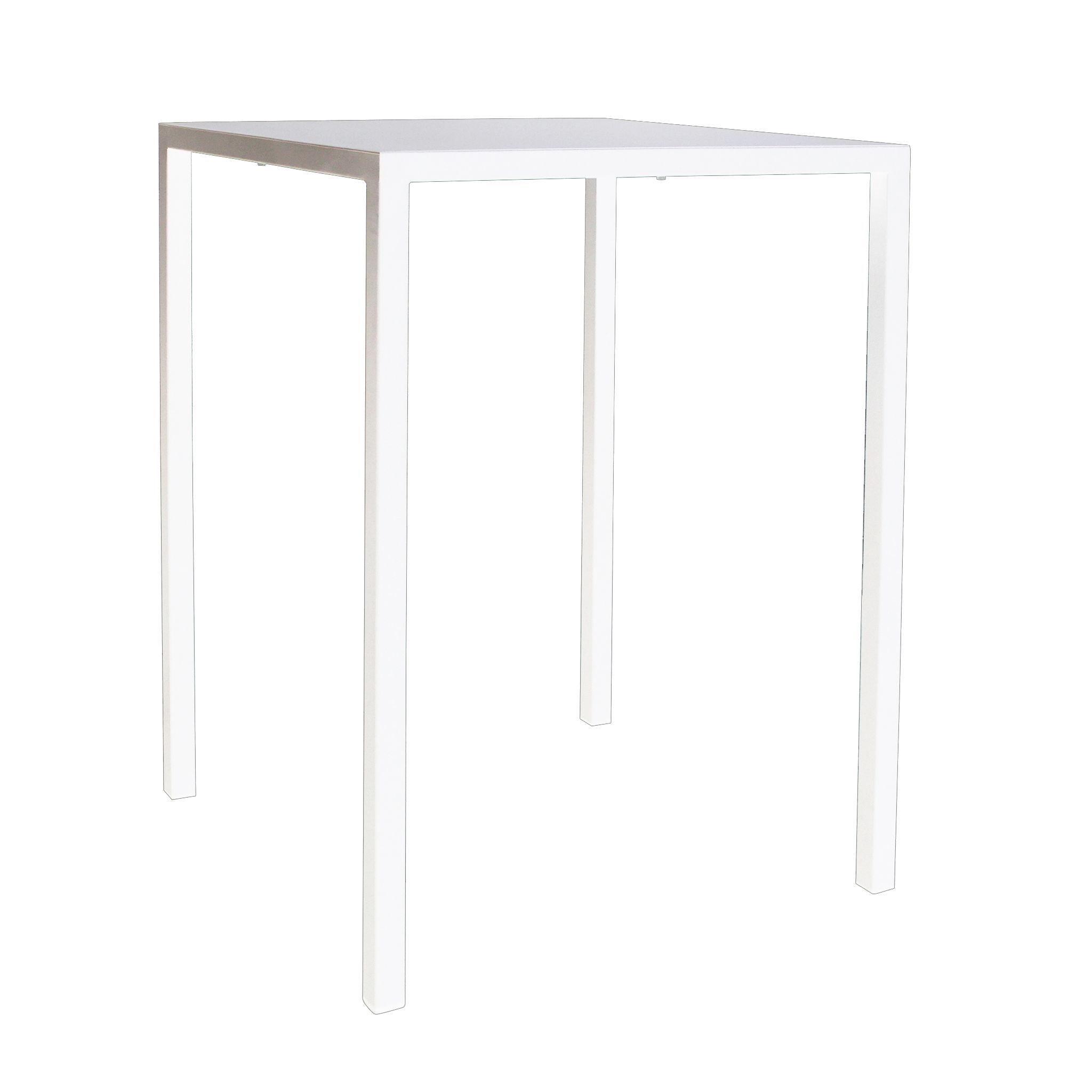 Milani Home - tavolo alto autolivellante 80 x 80 cm h 110 cm, metallo ...