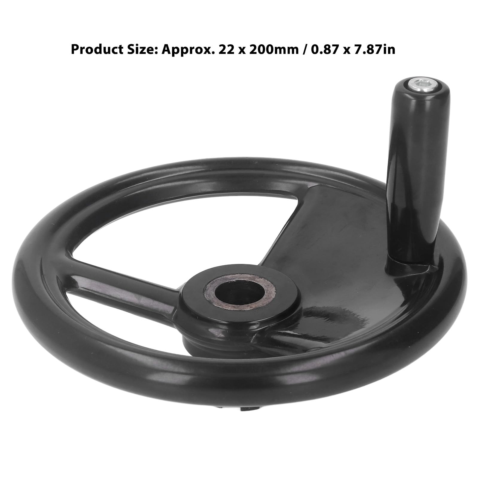 VOLANT À MAIN POUR MACHINE-OUTIL EN PLASTIQUE TECHNIQUE JANTE RONDE ...