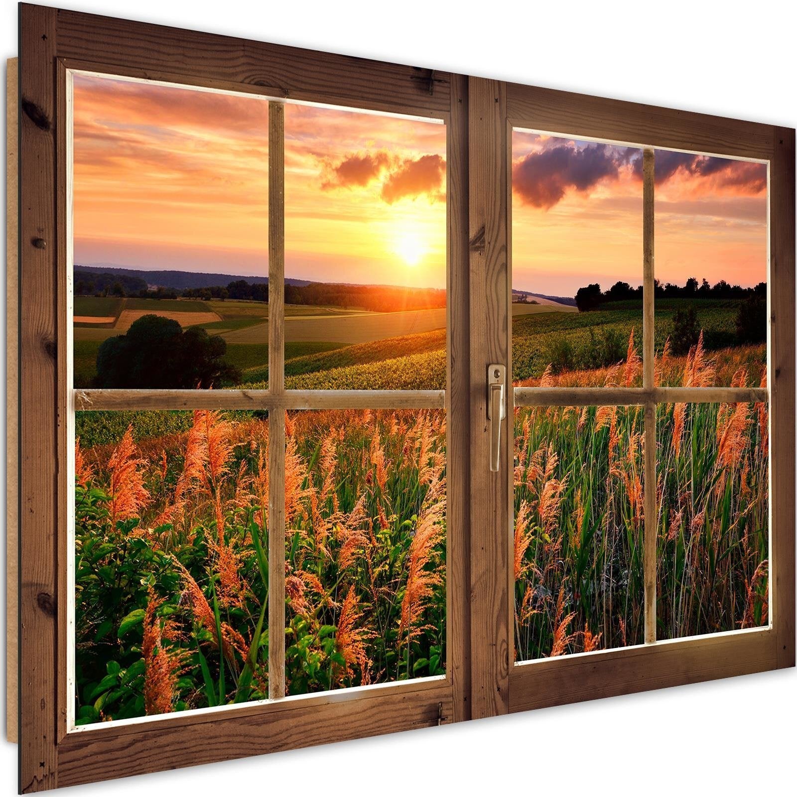 Tableau bois une vue sur le terrain | Leroy Merlin