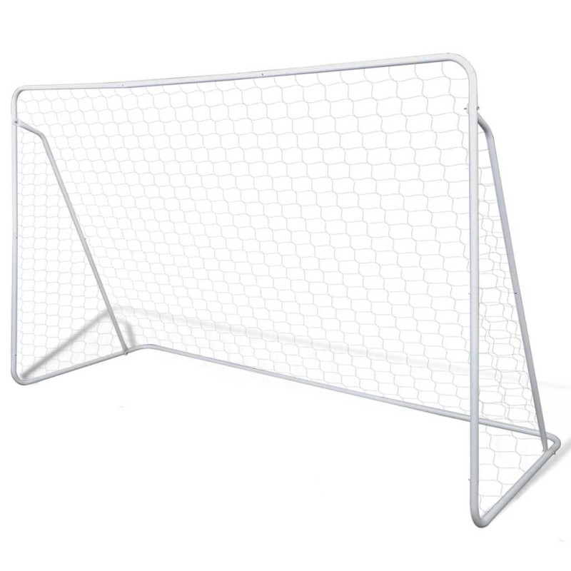 Cage de but de football 240x90x150 cm acier haute qualité | Leroy Merlin