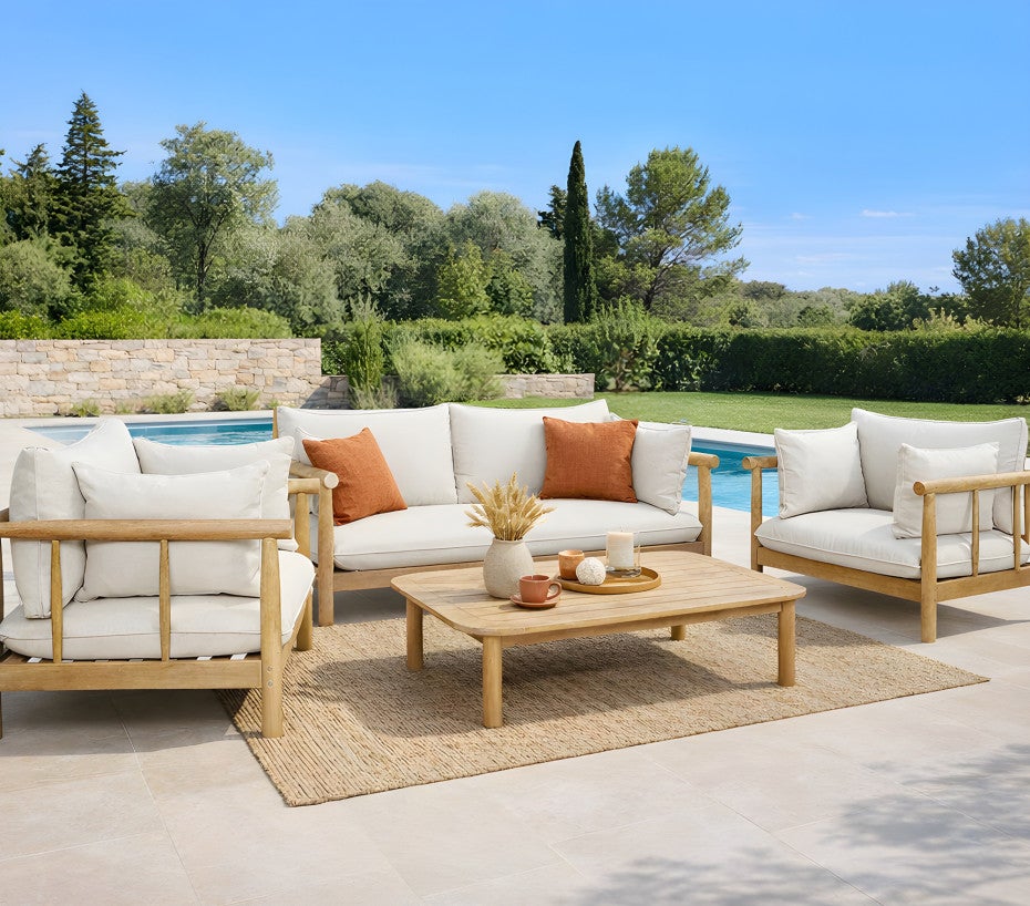 Salon de jardin - 5 places - NEGARA | Leroy Merlin