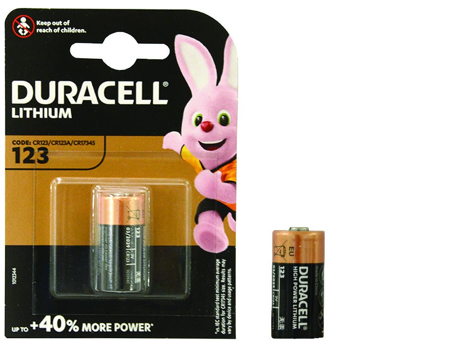 Pile lithium Duracell Photo Ultra M3 V3 DL123 | Bricoman