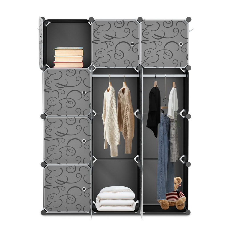 Armario de plástico Armario para guardar ropa/accesorios/libros ...