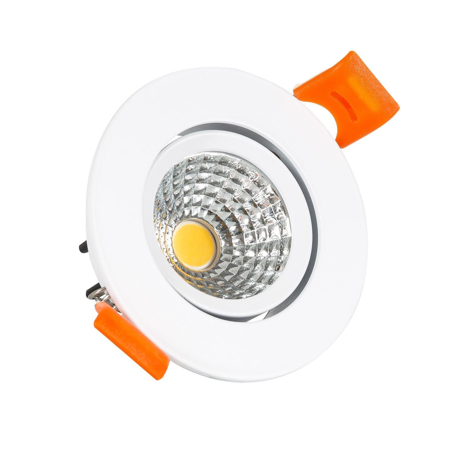 Ledkia Faretto Downlight LED 5W Circolare COB CRI90 Foro Ø 70 mm 4000K ...