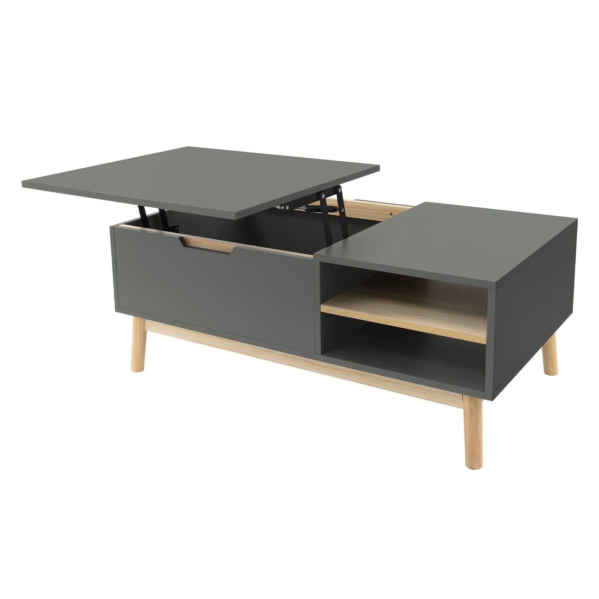 Table Basse Reglable Hauteur