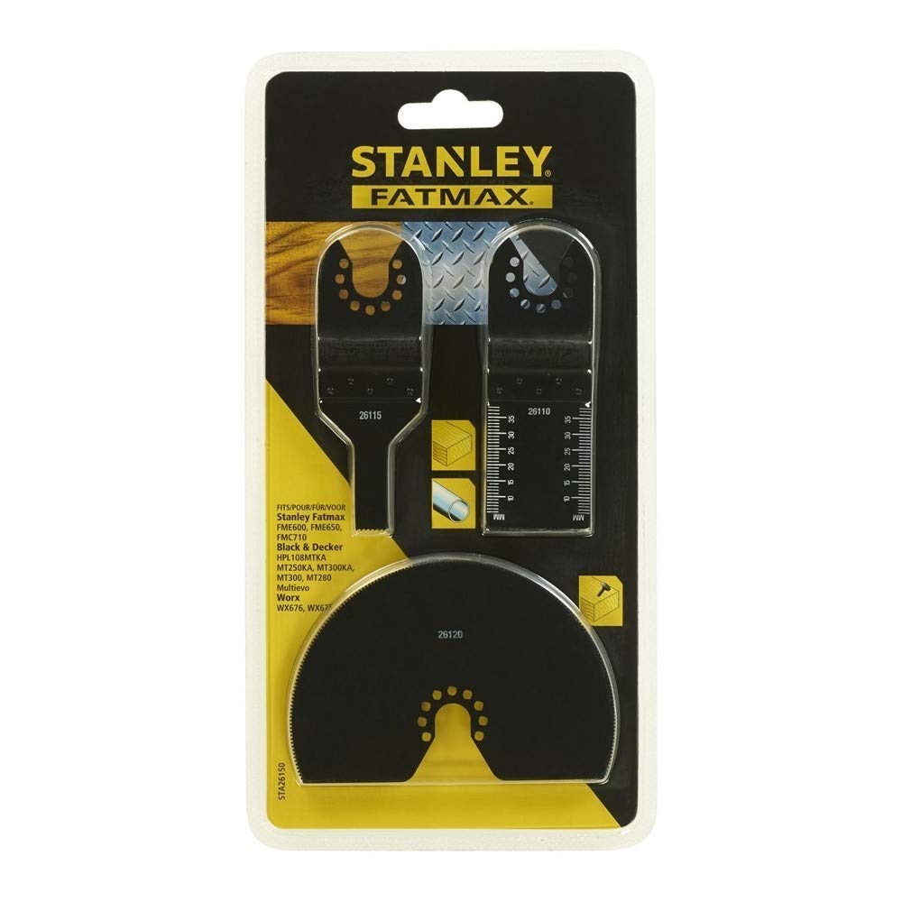STANLEY STA26150-XJ - Juego de 3 piezas para trabajar con madera ...