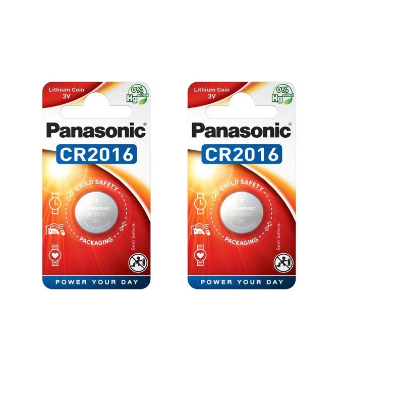 2 piles Panasonic CR2016 | Leroy Merlin