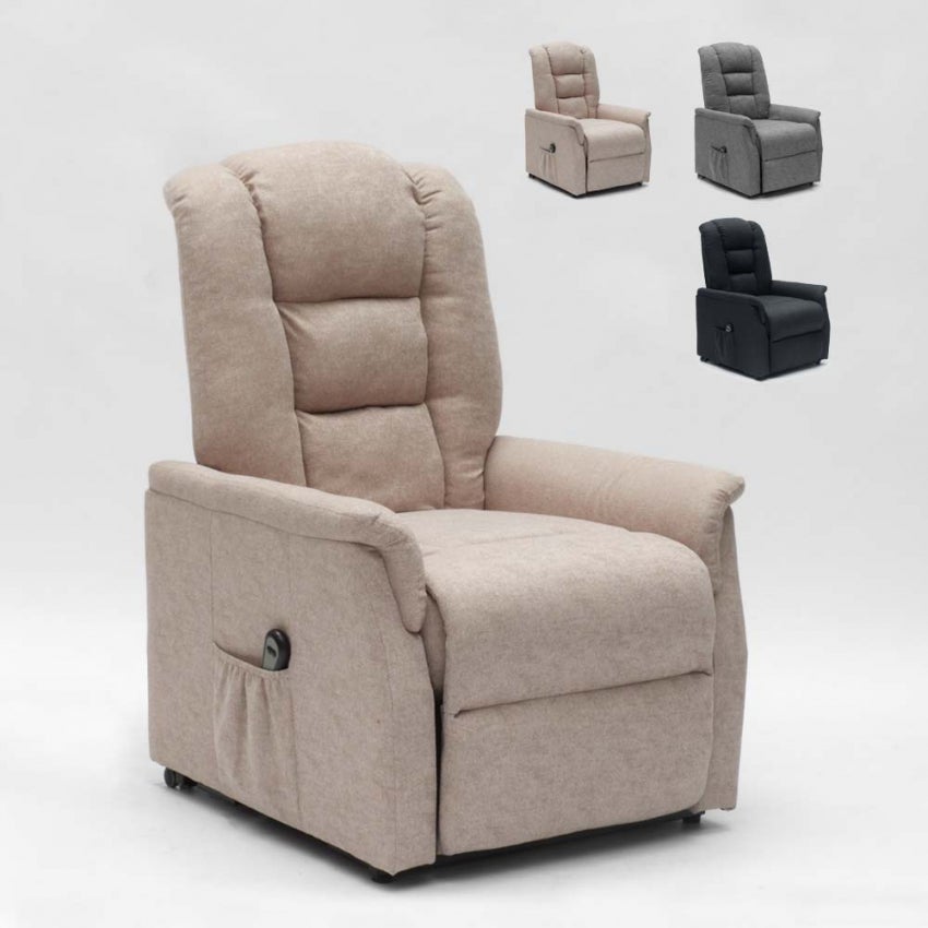 Fauteuil relax inclinable et releveur 2 Moteurs Emma Plus | Leroy Merlin