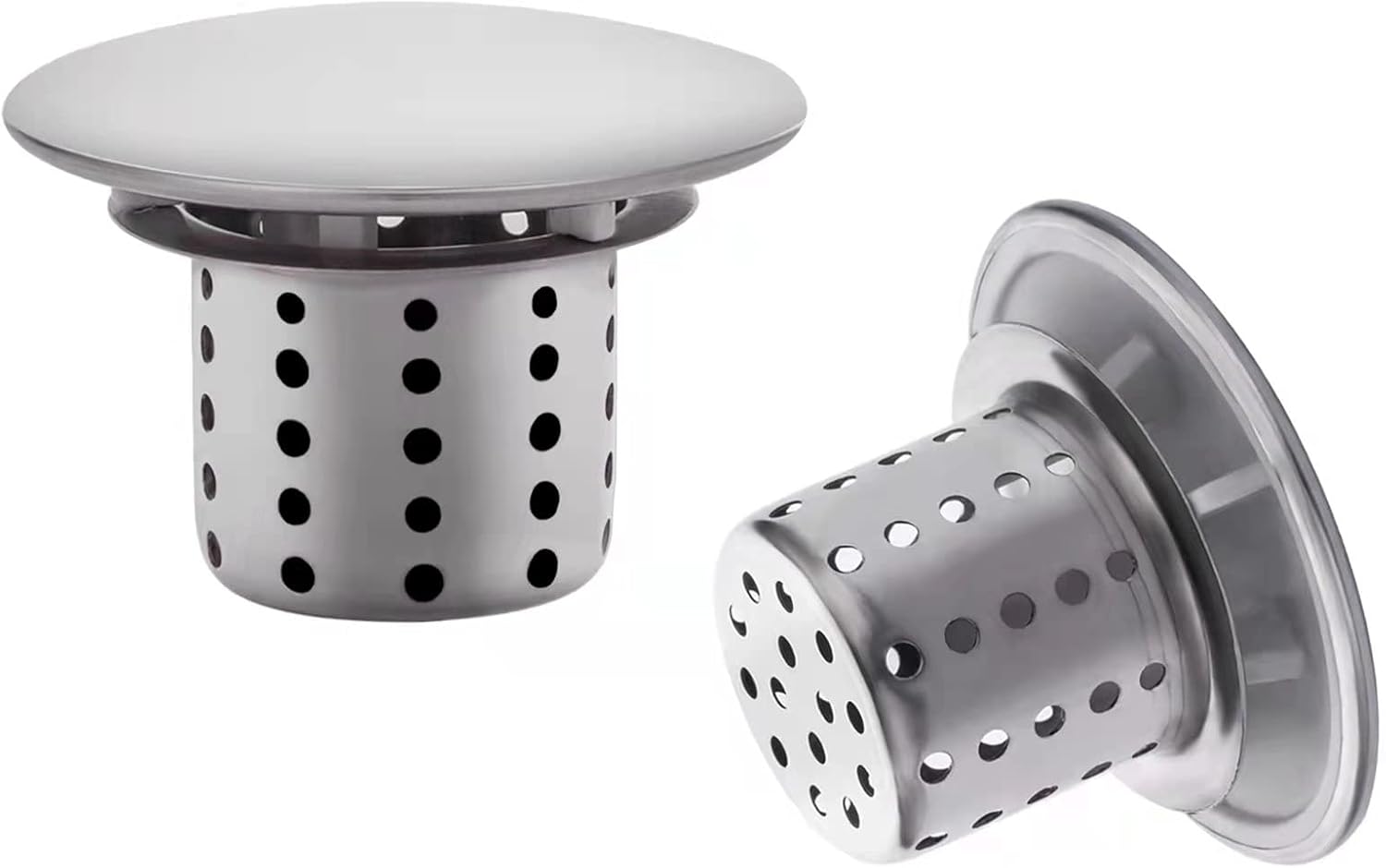 Crépine de baignoire, crépine de douche avec récupérateur de cheveux ...