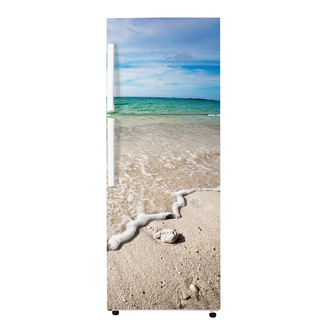 Stickers Frigo - Plage 3617689985169 - Adhésif + Protection BRILLANTE ...