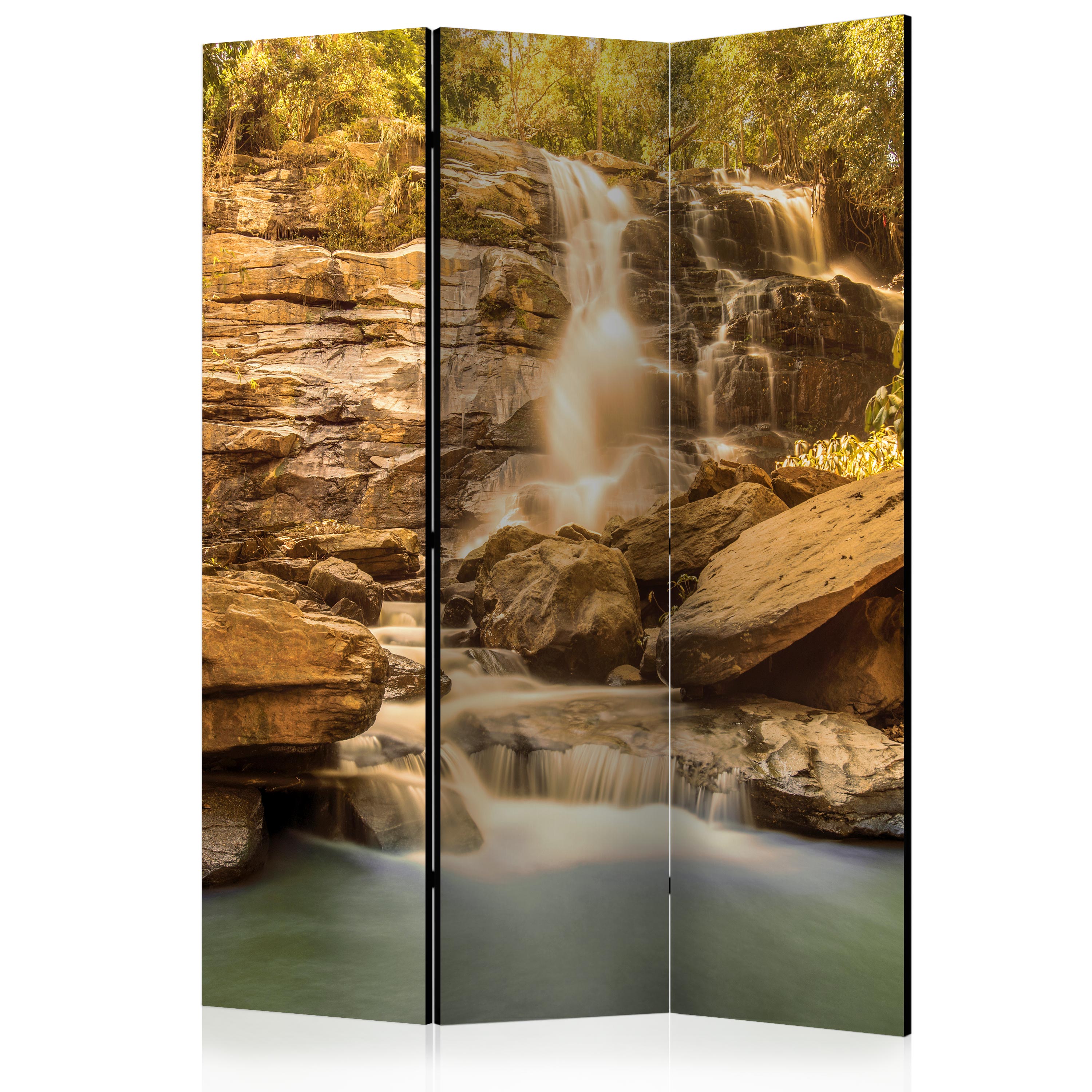 Paravento - Sunny Waterfall [Room Dividers] - 135x172 | Leroy Merlin