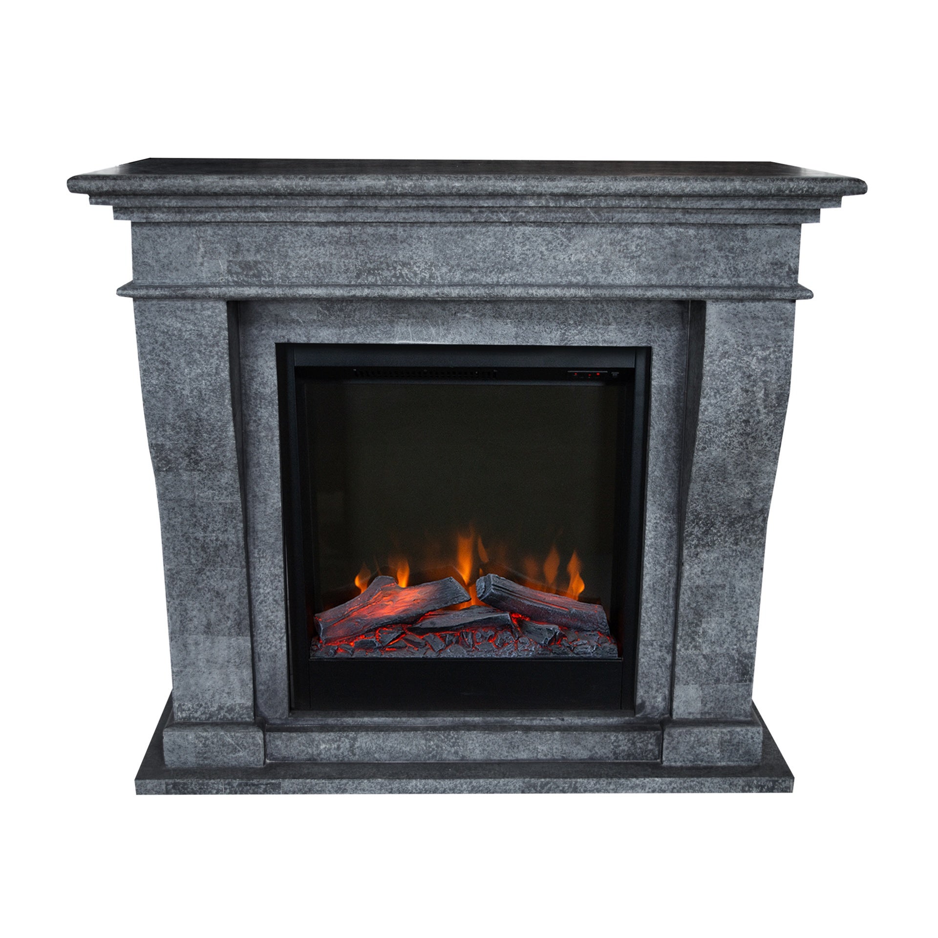 Xaralyn | Cheminée électrique Kreta ELE-SBU - Habillage de cheminée en ...