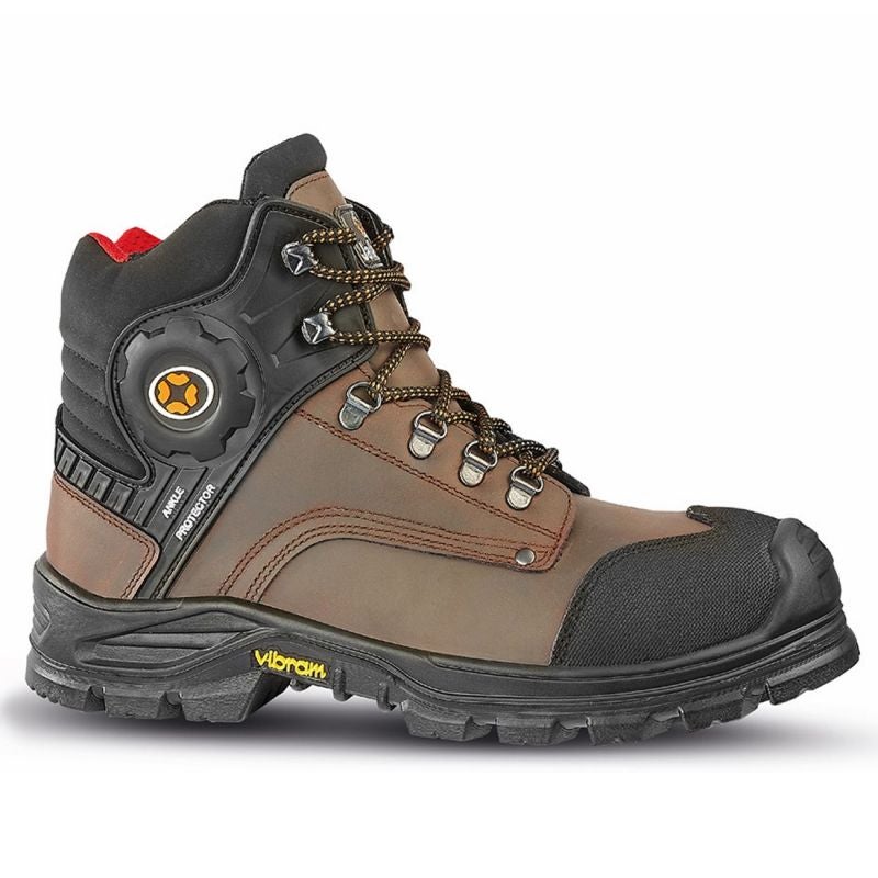 Jallatte - Chaussures de sécurité hautes marron et noire JALORKA SAS S3 ...
