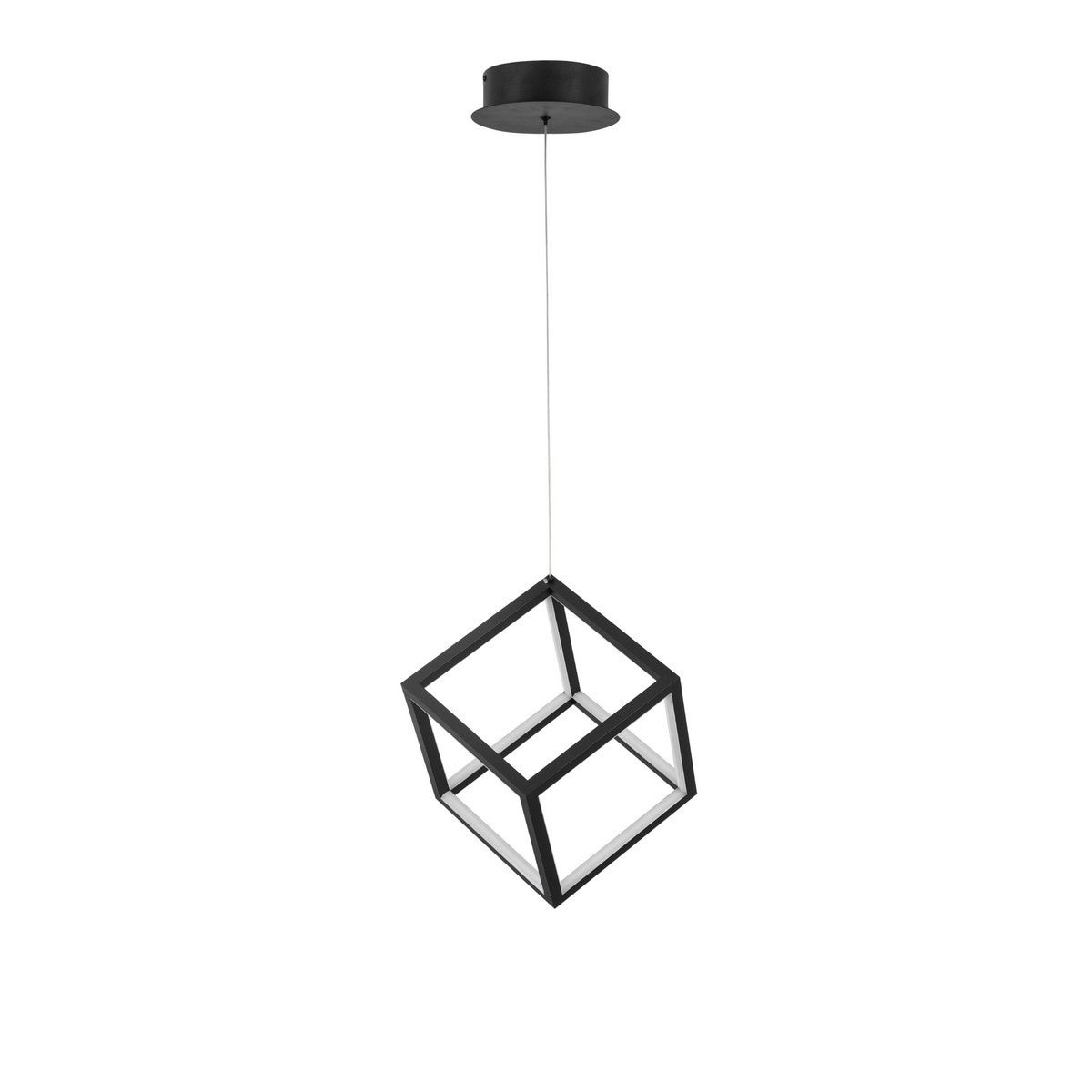 Merano Augusta Plafonnier LED Intégré Sandy Noir Aluminium, Silicone ...