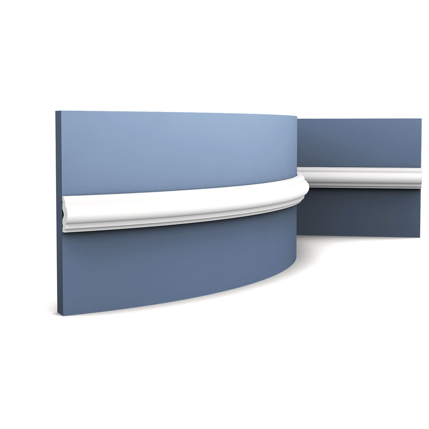PX103F Flexible Cimaise murale Orac Decor - 2,5x1,5x200cm (h x p x L ...