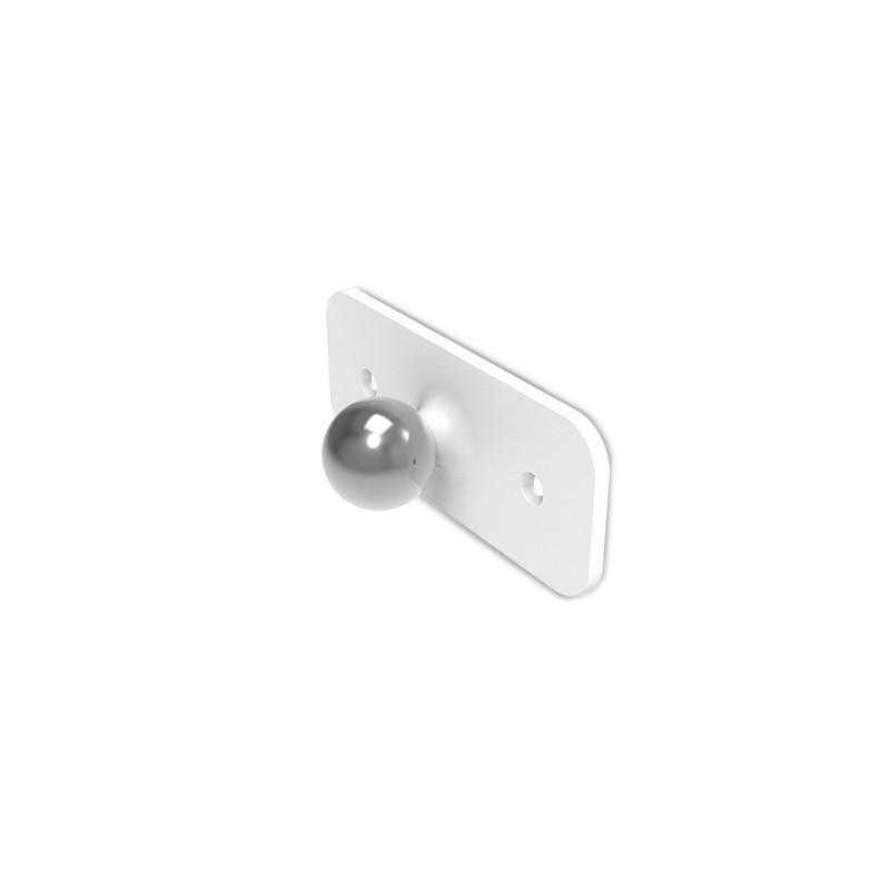 Kit de fixation mural blanc – Accessoire SUN – Aluminium & ABS ...