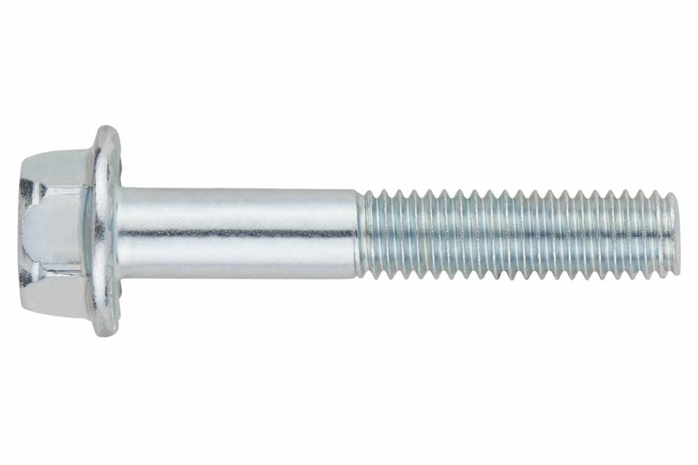 Vis à embase crantée 8.8 - Tête hexagonale - Zinguée M12 x 30 - Boite ...