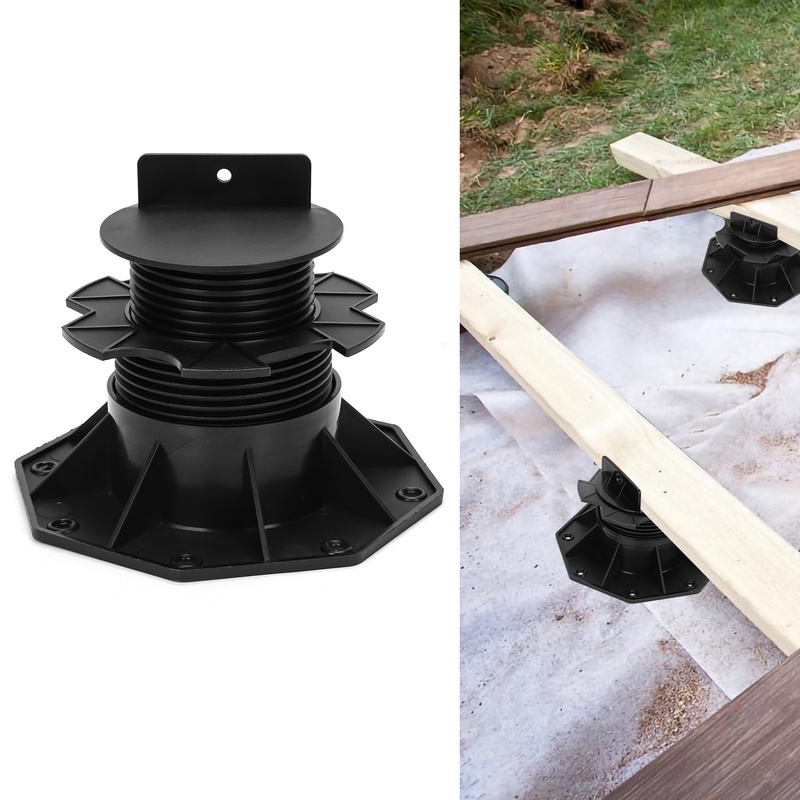 PLOT RÉGLABLE DE 60 À 140 MM POUR TERRASSE BOIS ET COMPOSITE 100x ...