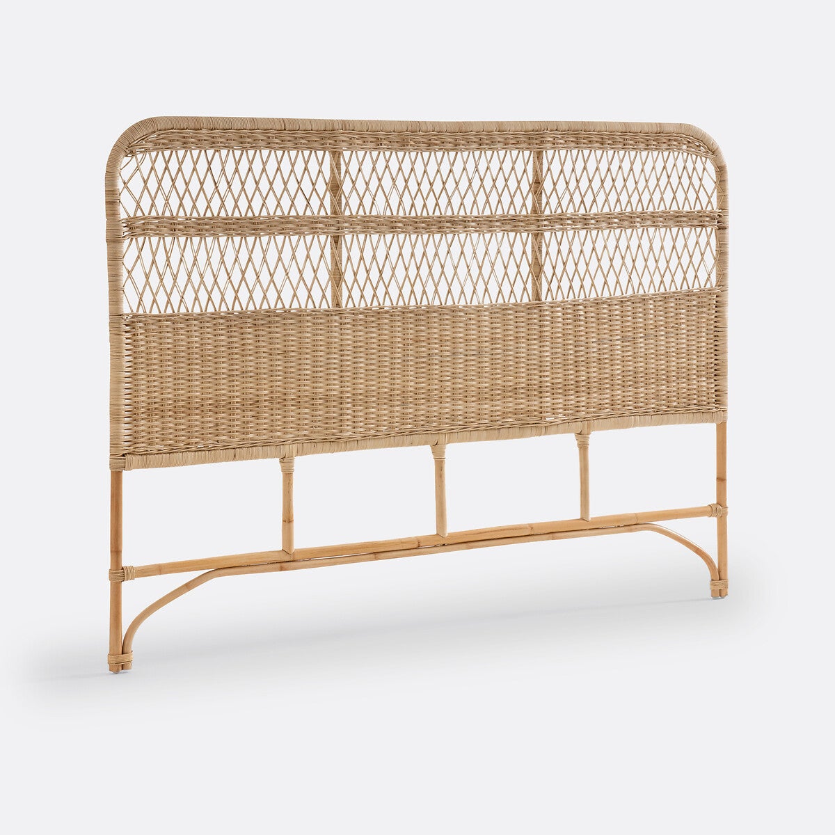 Tête de lit rotin tressé, Karaa - Naturel - 160 cm | Leroy Merlin