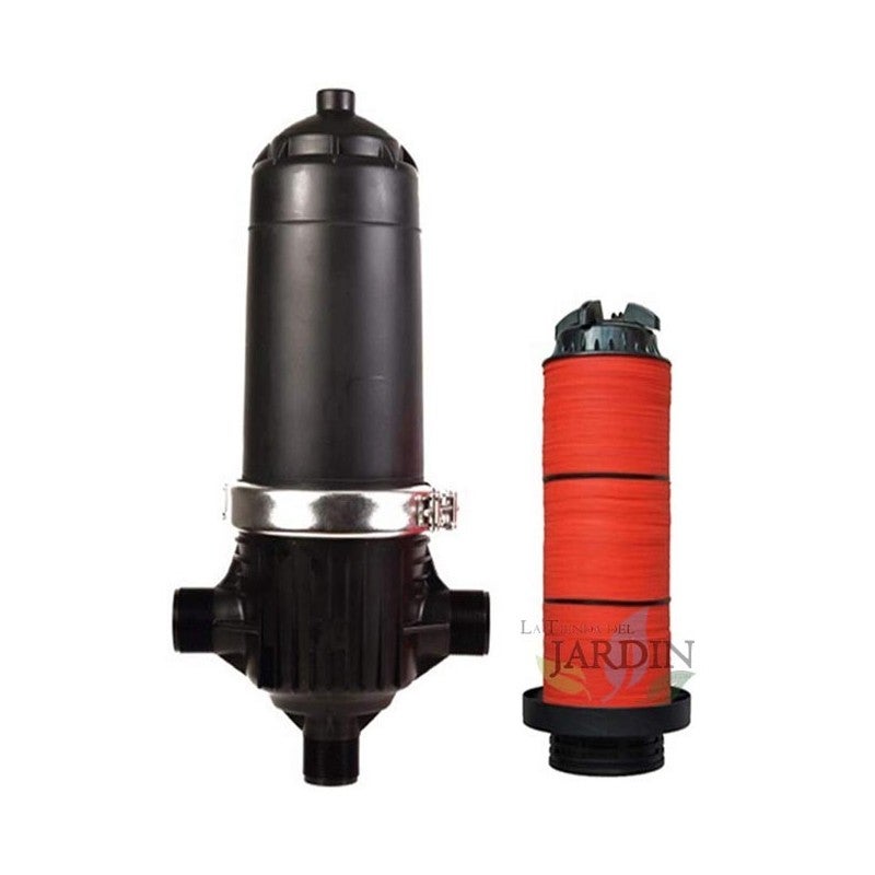 Filtro de Riego Agricola 3'' Discos Anillas con abrazadera metálica. Ideal para instalaciones de ...