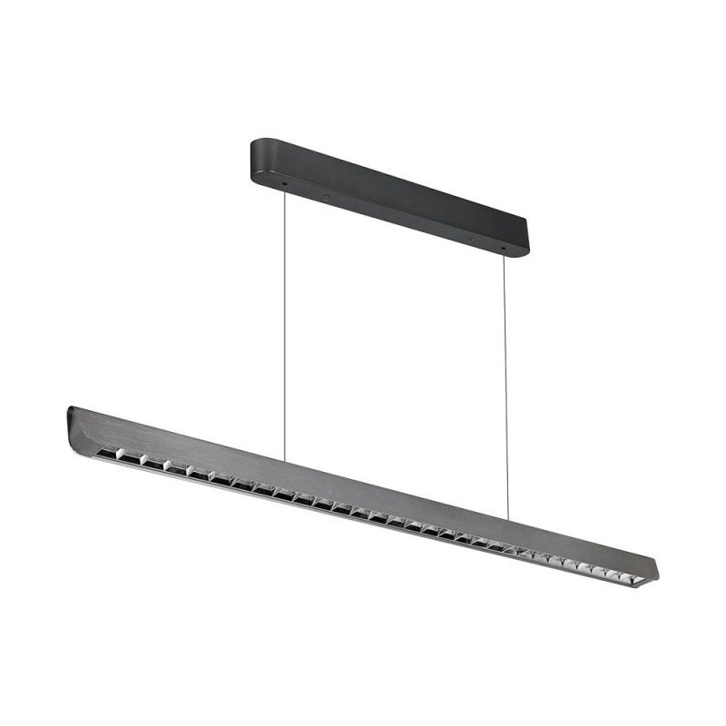 Regola LED sospesa 3-in-1 36 36W 28 2880lm fra_Latn Grigio Mat 12 ...