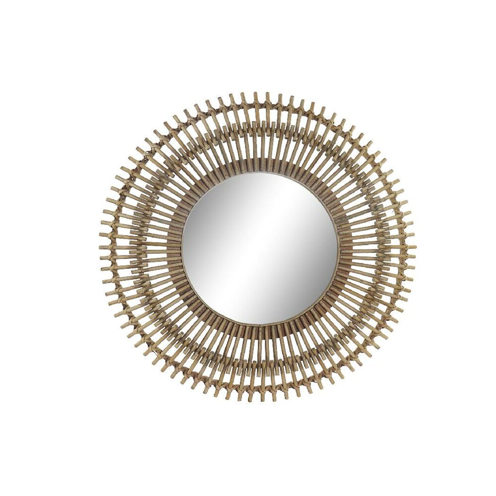 Miroir mural DKD Home Decor Marron Bambou (58 x 6 x 58 cm) | Leroy Merlin