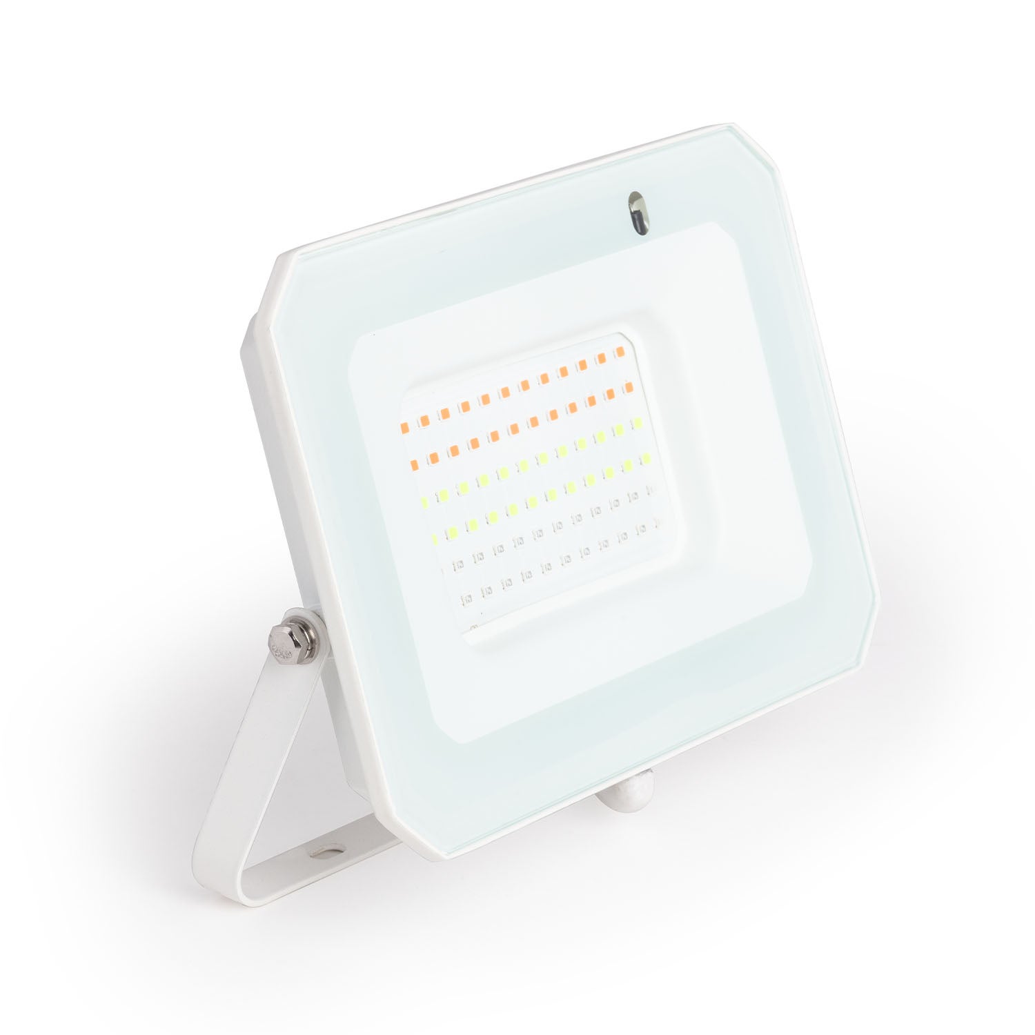 Ledkia Foco Proyector LED 50W RGBW con Mando IR IP65 RGB | Leroy Merlin