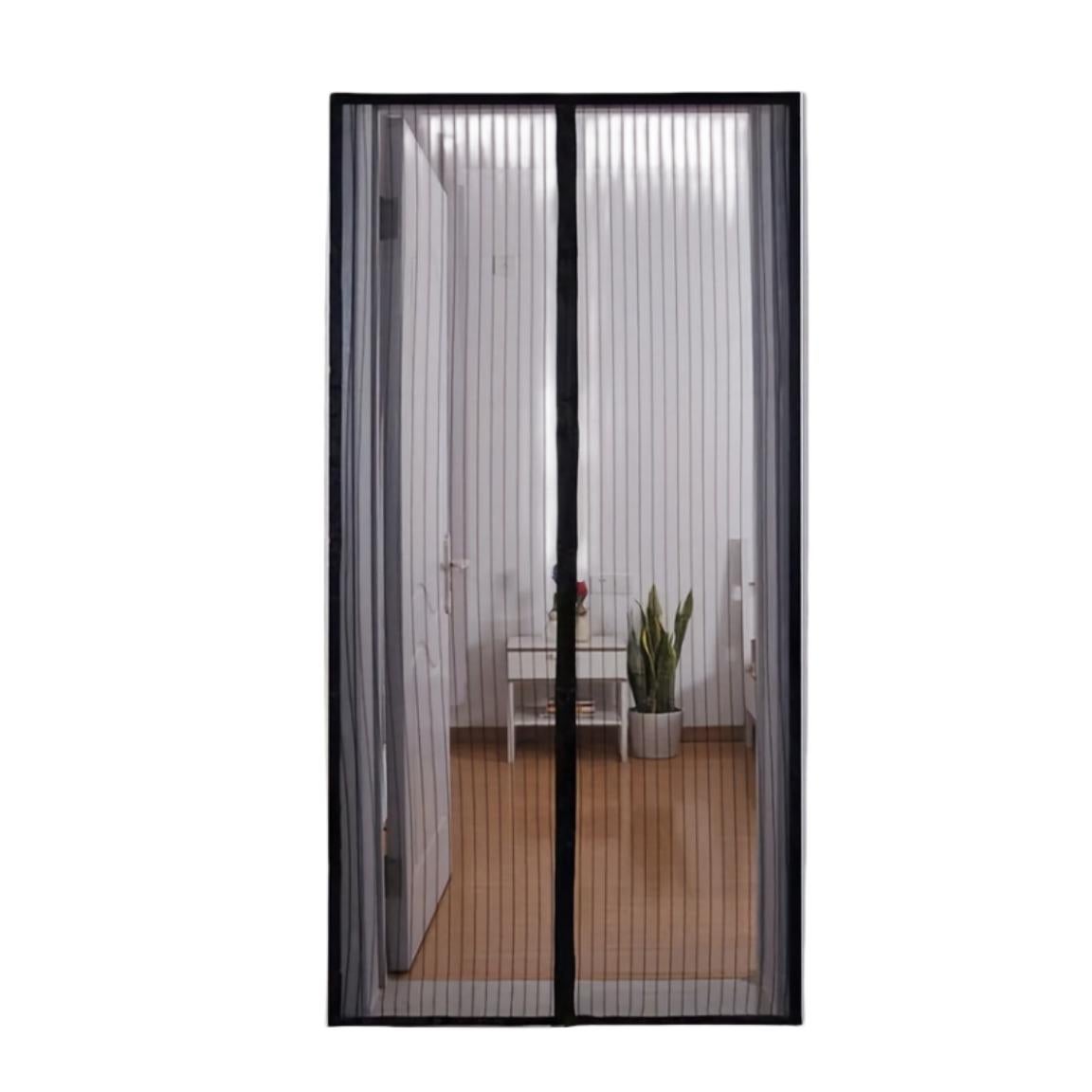 Mosquitera magnética para puerta con malla retráctil, apta para ...