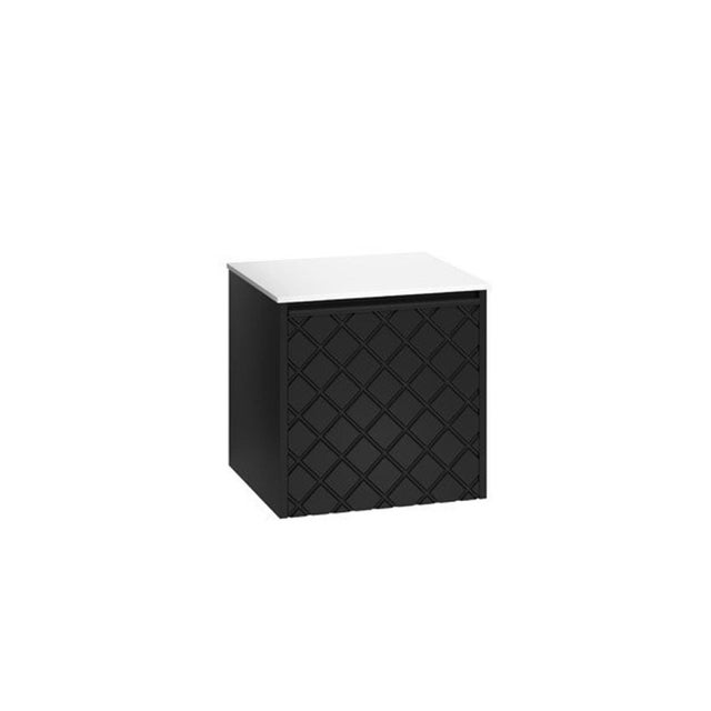 Crosswater Infinity Plan sous vasque - 51x45.5x18cm - Marble effect ...