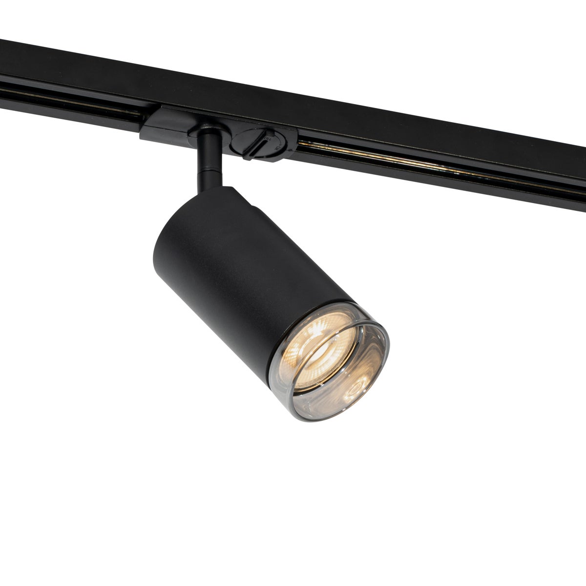 Spot moderne avec anneau fumé pour Système de rail luminaire plafond ...