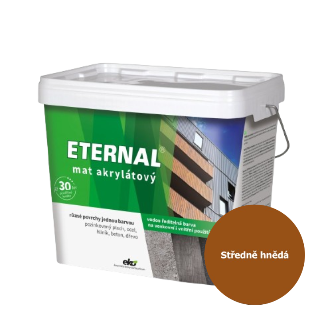 Eternal MAT Acrylique 10 kg, 021 Brun moyen | Leroy Merlin