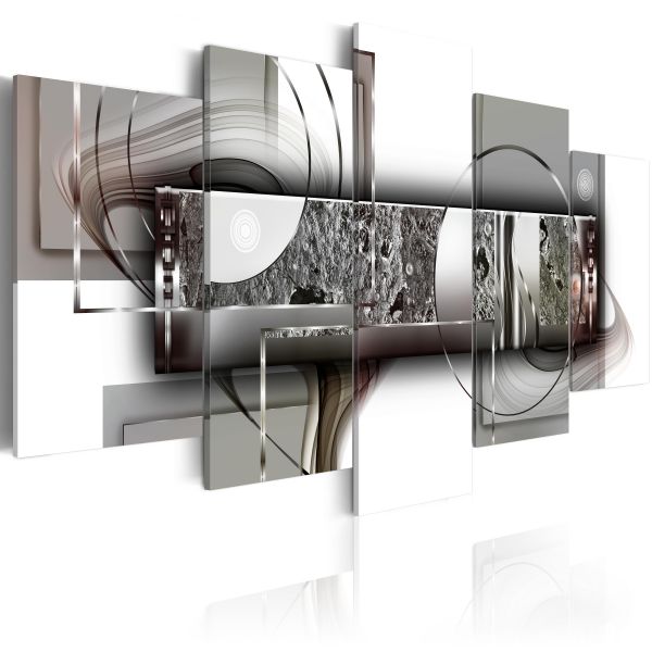 Tableau Abstract Structure 100x50 cm | Leroy Merlin