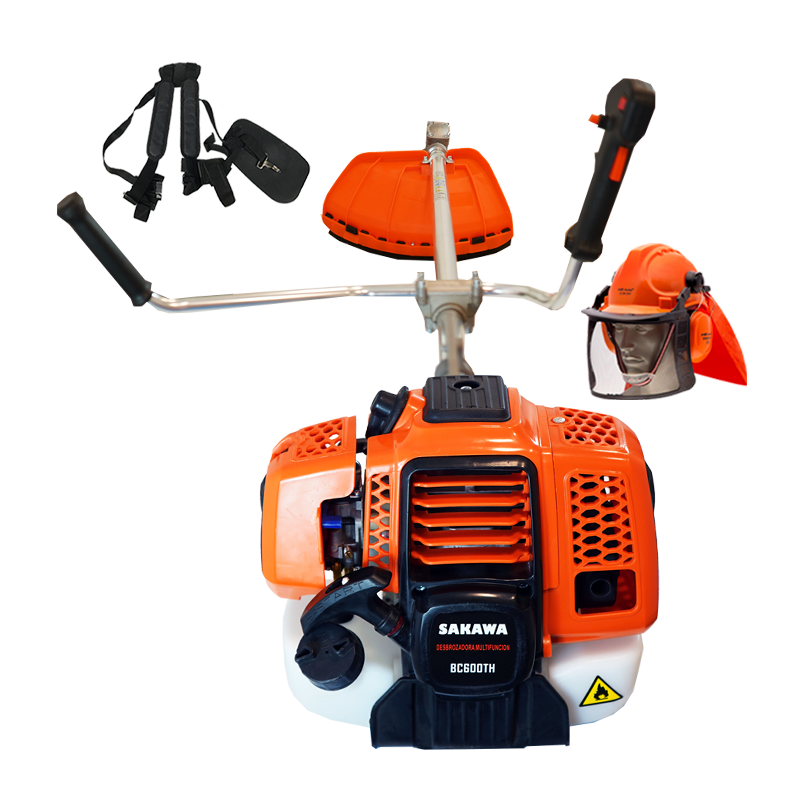 Desbrozadora Gasolina 48cc Barra Fija 32mm + Casco | Leroy Merlin