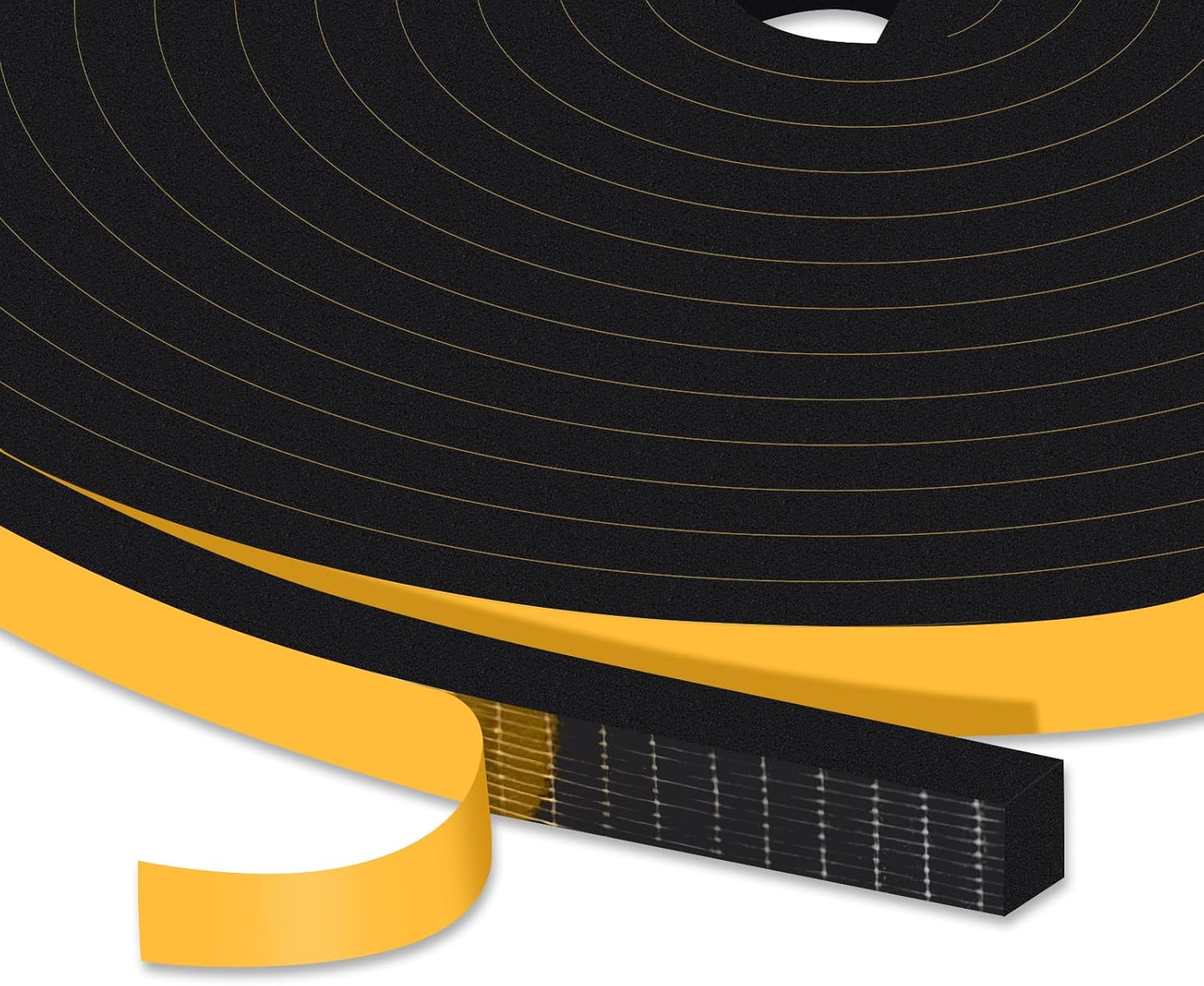 Joints d'isolation pour portes et fenêtres, lot de 2, bandes en ...