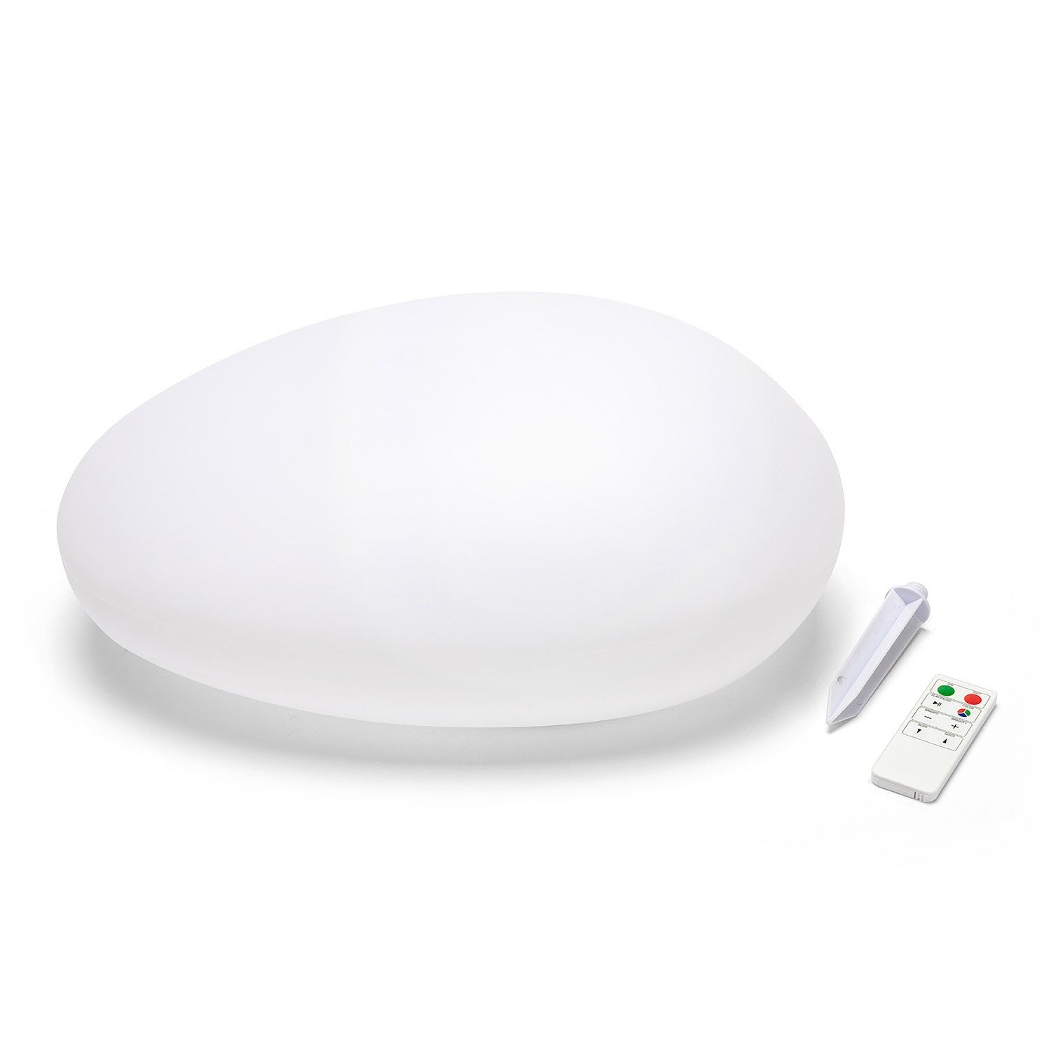 SOLAR STONE: Piedra luminosa RGB con recarga solar | Leroy Merlin