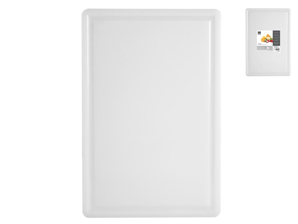Taglieri In Polietilene, 43x28 Cm, Bianco H&H | Leroy Merlin